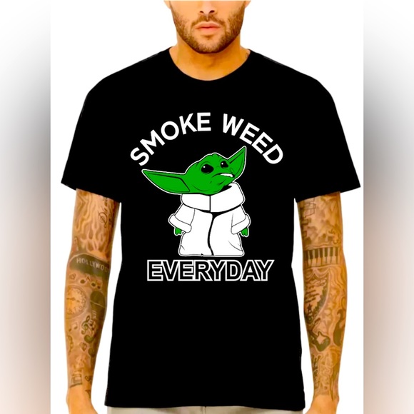 Shirts | Grogu Smoke Tshirt | Poshmark